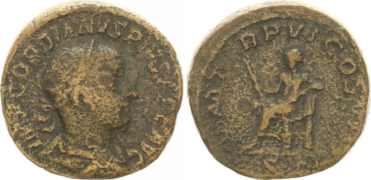 Antike / Römische Kaiserzeit / Gordianus III Sesterz Gordianus III, 238 ...