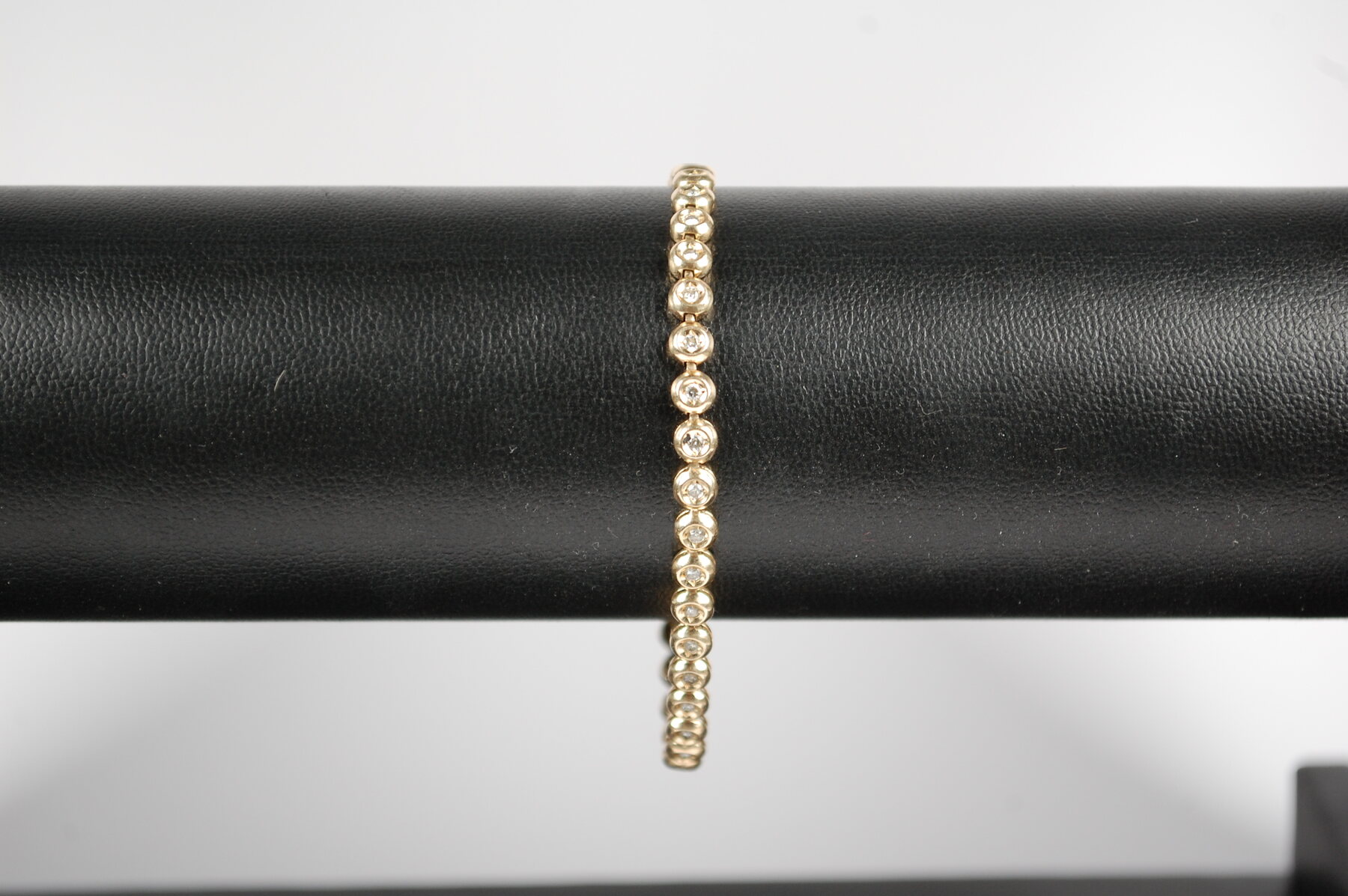 Tennis Armband, mit Diamanten, 585 Gold, 20cm lang | MA-Shops