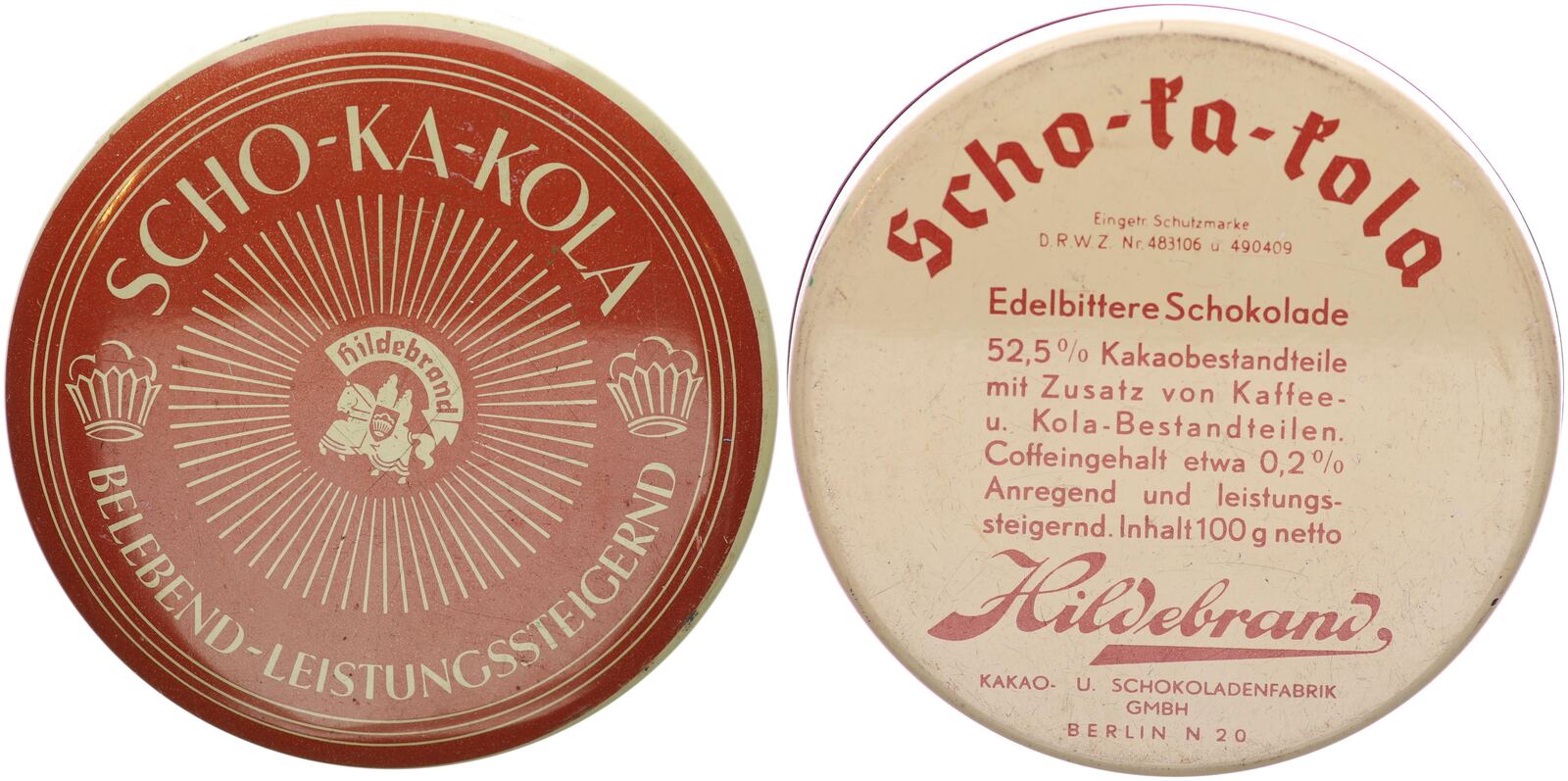 Kaiserreich / Weimar SCHO-KA-KOLA Dose guter Zustand | MA-Shops