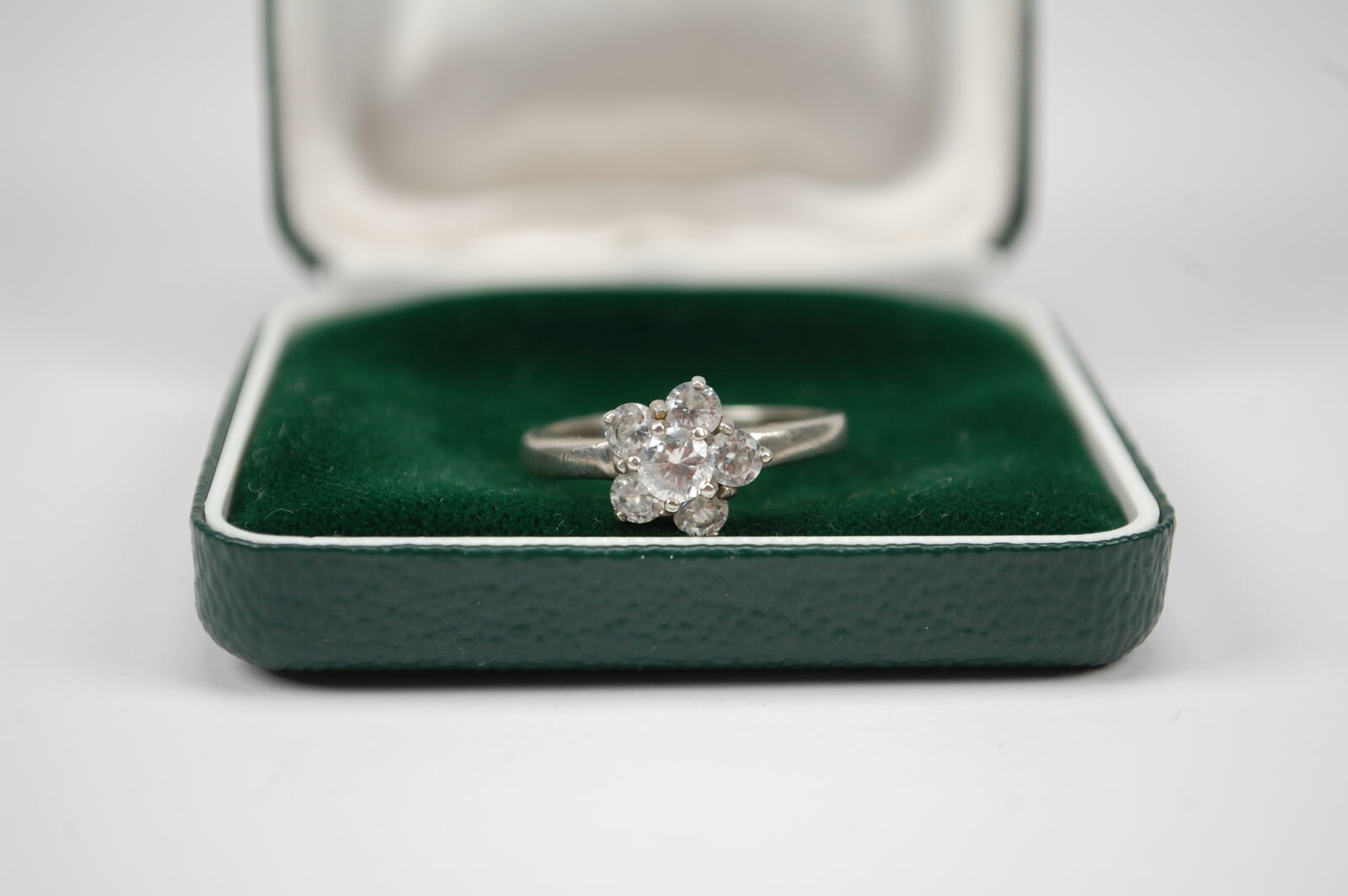 Ring, 925 Silber, mit Zirkon, 3,63g, Ringgröße 55 | MA-Shops