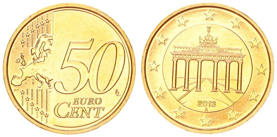 Deutschland 50 Cent 2013 A prägefrisch | MA-Shops