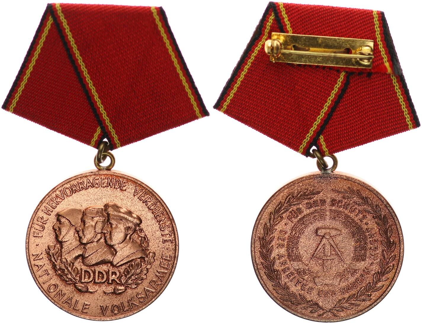 DDR Orden Für Hervorragende Verdienste NVA Bronze guter Zustand | MA-Shops