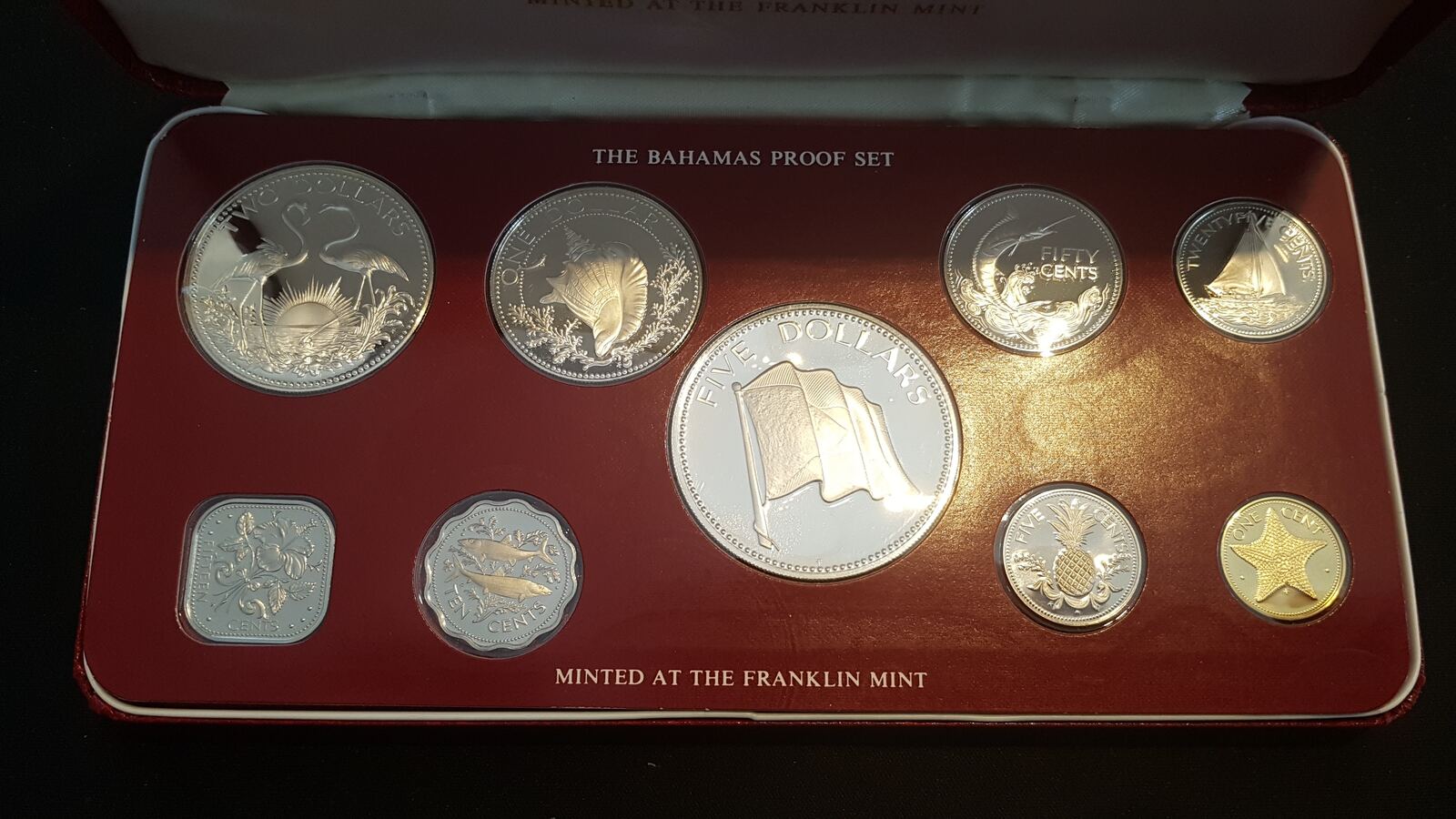 Bahamas KMS 1976 Bahama coin Proof Set PP | MA-Shops