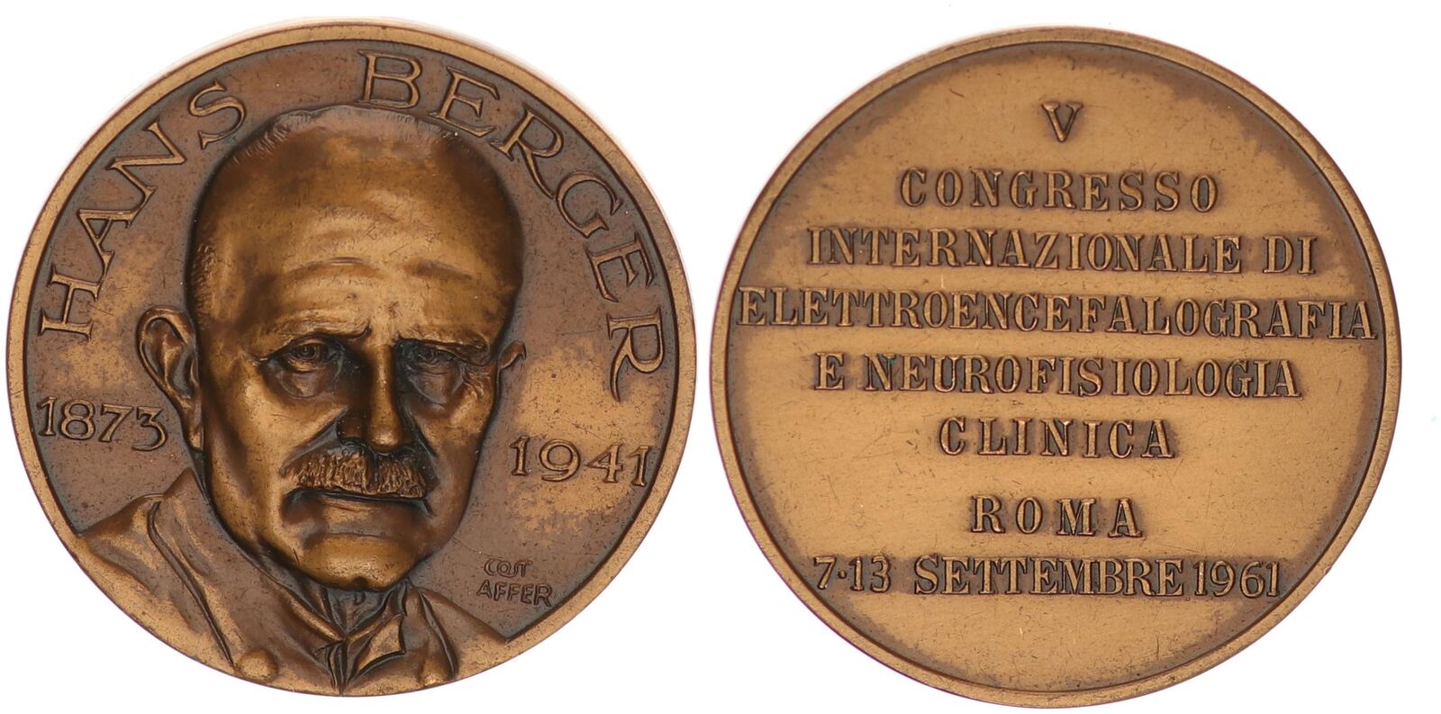 Medaille 1961 Hans Berger vz | MA-Shops