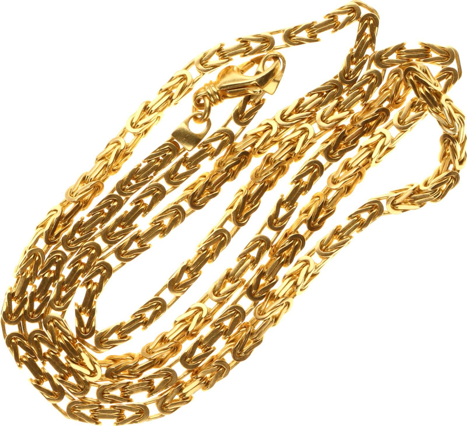 Königskette - 585 Gold Kette ca.66cm lang Sehr gut, siehe Fotos | MA-Shops