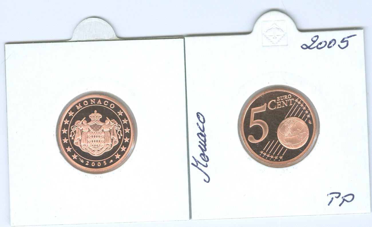 Monaco 5 Cent 2004 PP | MA-Shops