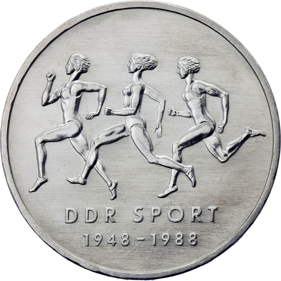 10 Mark 1988 DDR Sport stempelglanz | MA-Shops