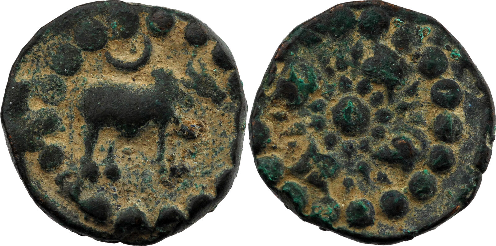 Nepal Dynastie Lichchhavi Narendradeva AE 641-680 Narendradeva AE ss ...