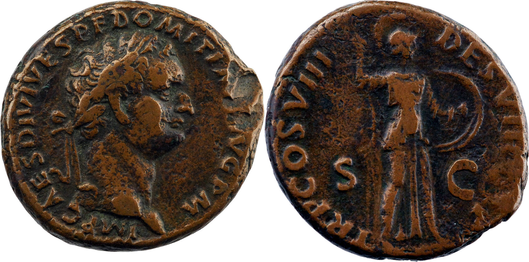 81 Domitien As Rome Empire romain ss | MA-Shops