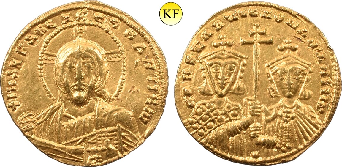 Byzanz Histamenon nomisma 945-959 Constantinus VII. und Romanus II. vz | MA-Shops