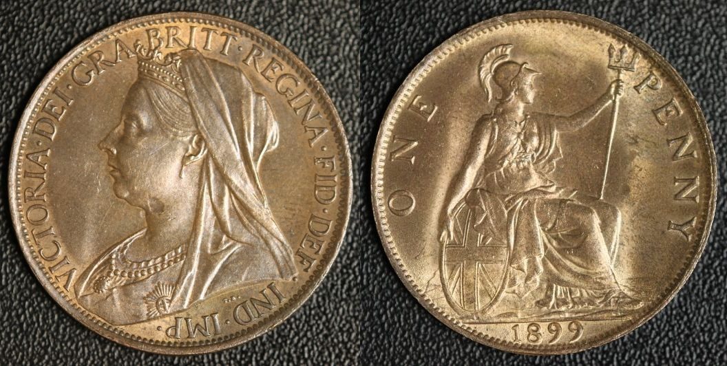 England One Penny 1899 Victoria Vz Min Srf MA Shops England One Penny 1899 Victoria Vz Min Srf MA Shops