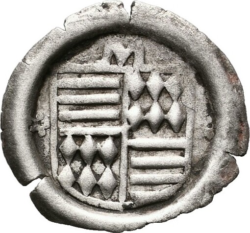MANSFELD Hohlpfennig o.J. Günther IV., Ernst II., Hoyer VI., Gebhard ...