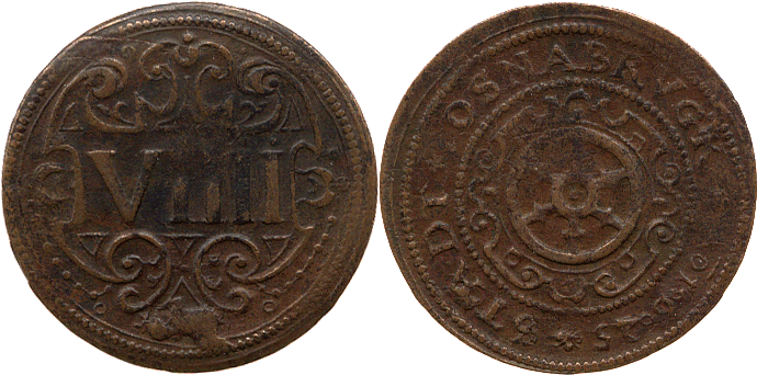 Osnabrück, Stadt 9 Pfennig 1625 ss-vz | MA-Shops