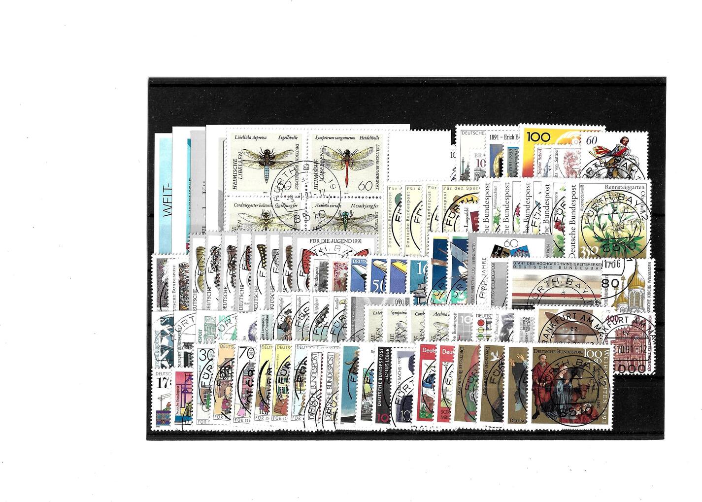 BRD Kat.Nr. (1488 - 1581) Jahrgang 1991 kpl. gestempelt | MA-Shops