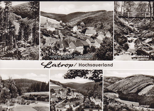 O.J. Ansichtskarte/Postkarte/Latrop/Hochsauerland 1-2 | MA-Shops