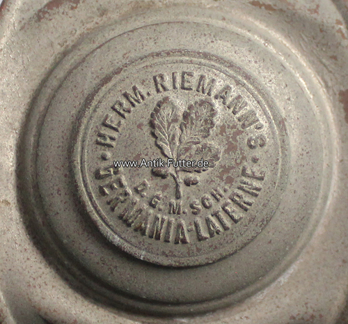 Deutsches Reich um 1910 Fahrradlampe / Kerzenlampe, bezeichnet: Herm ...