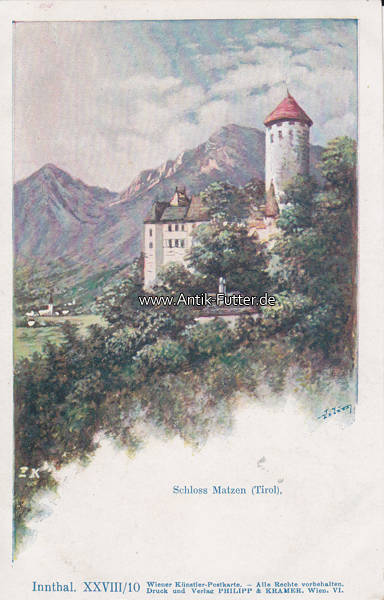 Matzen-Raggendorf / Österreich O.J. Wiener Künstler-Postkarte / Philipp ...