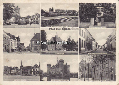 1943 Ansichtskarte / Postkarte / Gruß aus Kalkar 2-3 | MA-Shops