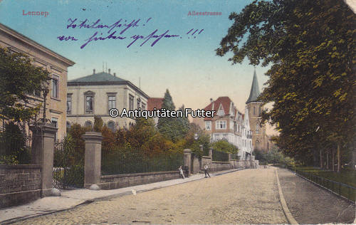 Lennep/Remscheid 1916 Ansichtskarte / Postkarte / Lennep / Alleestrasse 3 | MA-Shops