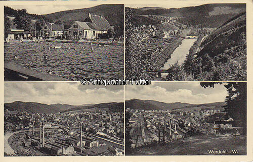 Werdohl / Westfalen O.J. Ansichtskarte / Postkarte / Werdohl i. W. 2 ...
