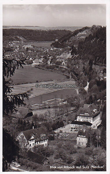 Albeck / Sulz / Neckar / Baden-Württemberg 1955 Ansichtskarte ...