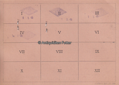 Neheim - Hüsten 1. 1. 1945 WESCO / Werksausweis No. 03 von Martin ...