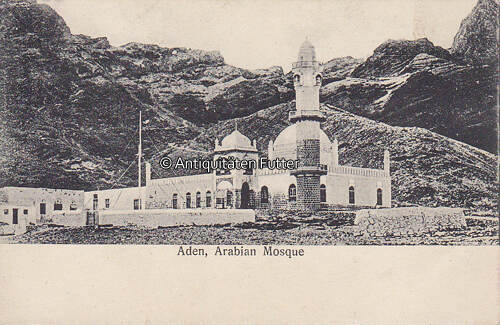 Aden / Jemen O.J. Ansichtskarte / Postkarte / Aden, Arabian Mosque 2 ...