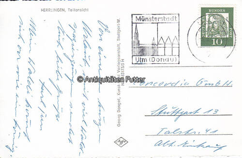 Herrlingen / Blaustein 1962 Ansichtskarte / Postkarte / Herrlingen ...