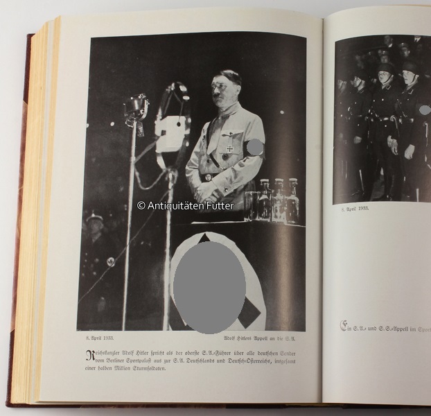 Drittes Reich 1933 Walter M. Espe / Das Buch der N.S.D.A.P / Werden ...