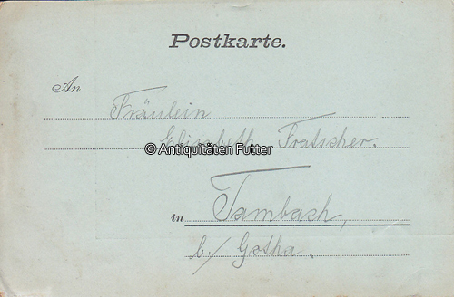 Ebrach / Bayern 1899 Ansichtskarte / Postkarte / Die Klosterkirche in ...