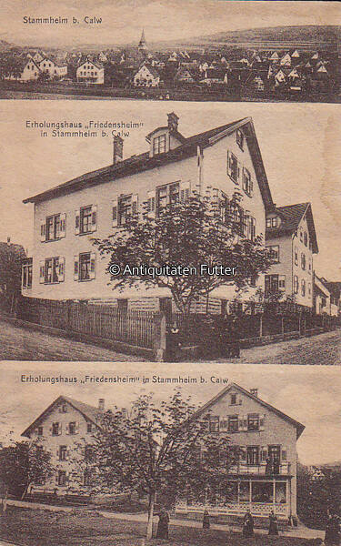 Stammheim / Calw 1920 ? Ansichtskarte / Postkarte / Erholungshaus ...