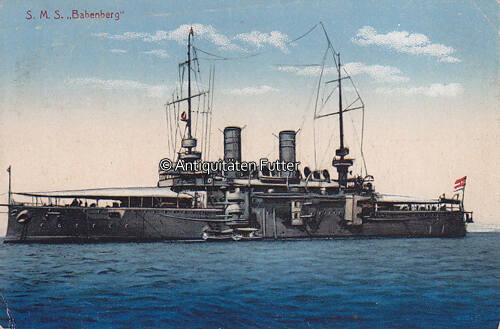 1917 Ansichtskarte / Postkarte / Österreichisches Kriegsschiff / S.M.S ...