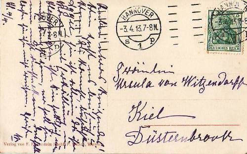 Sachsen-Weimar-Eisenach 1913 Ansichtskarte,Ihre Hoheit Prinzessin Sophie von Sachsen. 2 | MA-Shops