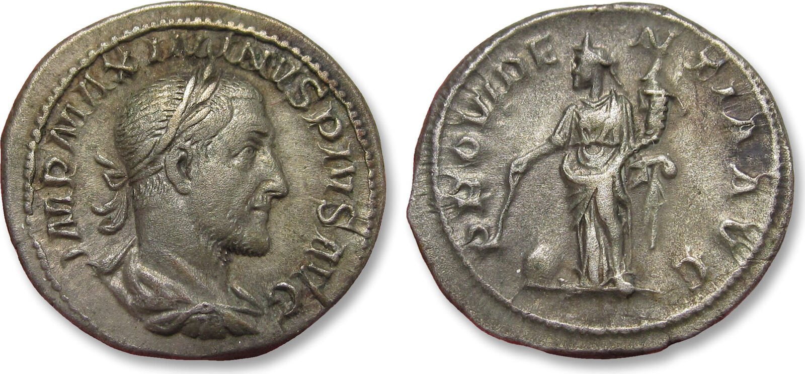 ROMAN EMPIRE AR silver denarius 235-238 A.D. Maximinus I Thrax, Rome ...