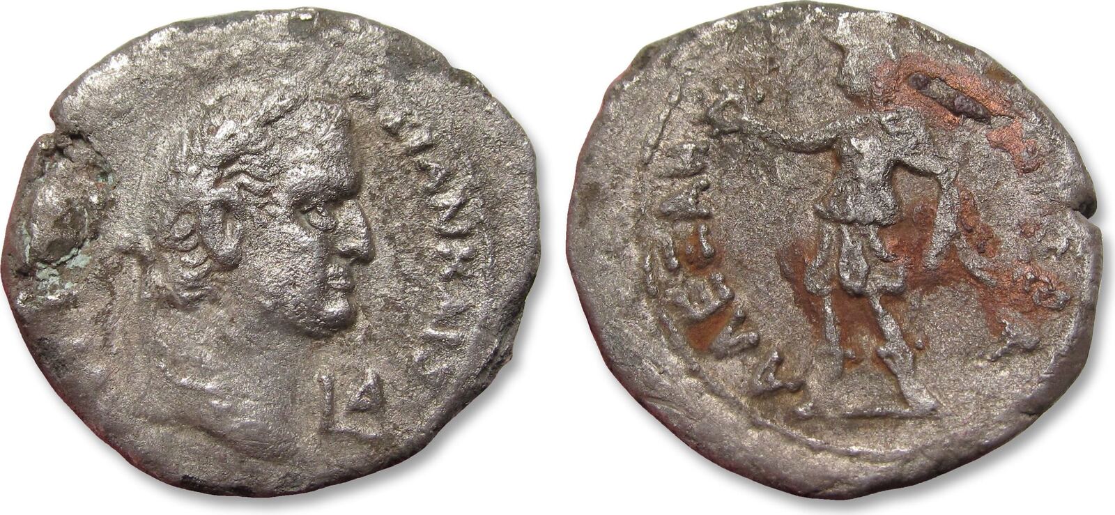 ROMAN EMPIRE 27mm BI tetradrachm Vespasian / Vespasianus, Alexandria ...
