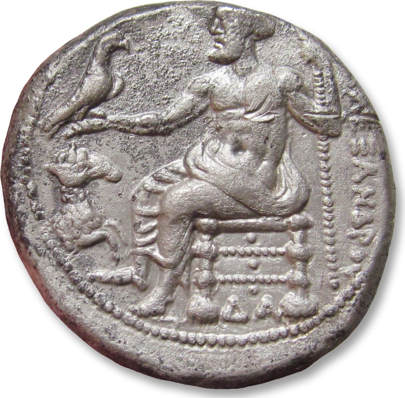 ANCIENT GREECE AR silver tetradrachm circa 330-323 B.C. KINGS OF ...