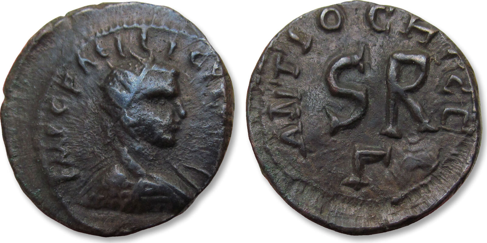 ROMAN EMPIRE AE 25mm provincial coin 253-268 A.D. Gallienus, Pisidia ...