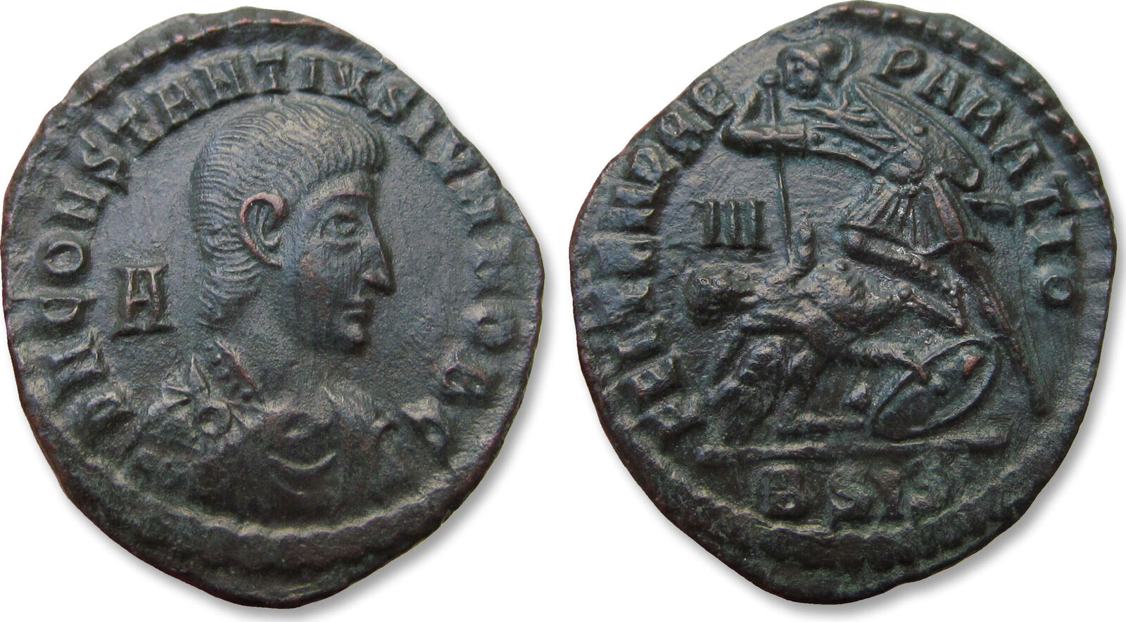 ROMAN EMPIRE Large 25mm maiorina 351-354 A.D. Constantius Gallus as ...