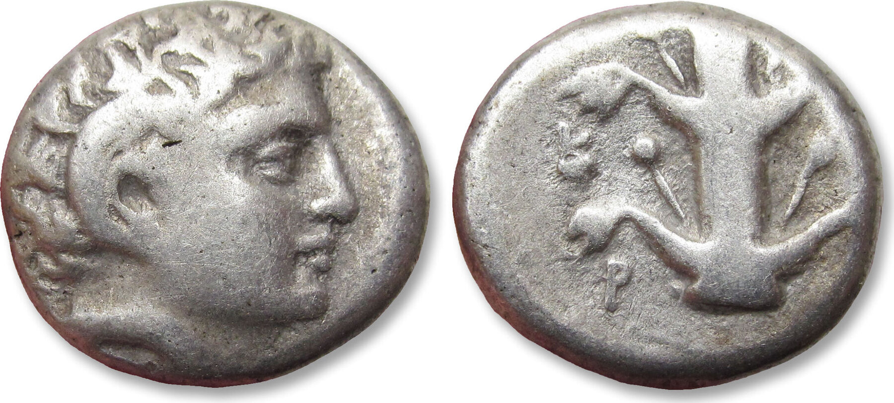 ANCIENT GREECE AR didrachm circa 294-275 B.C. KYRENAICA / Cyrenaica ...