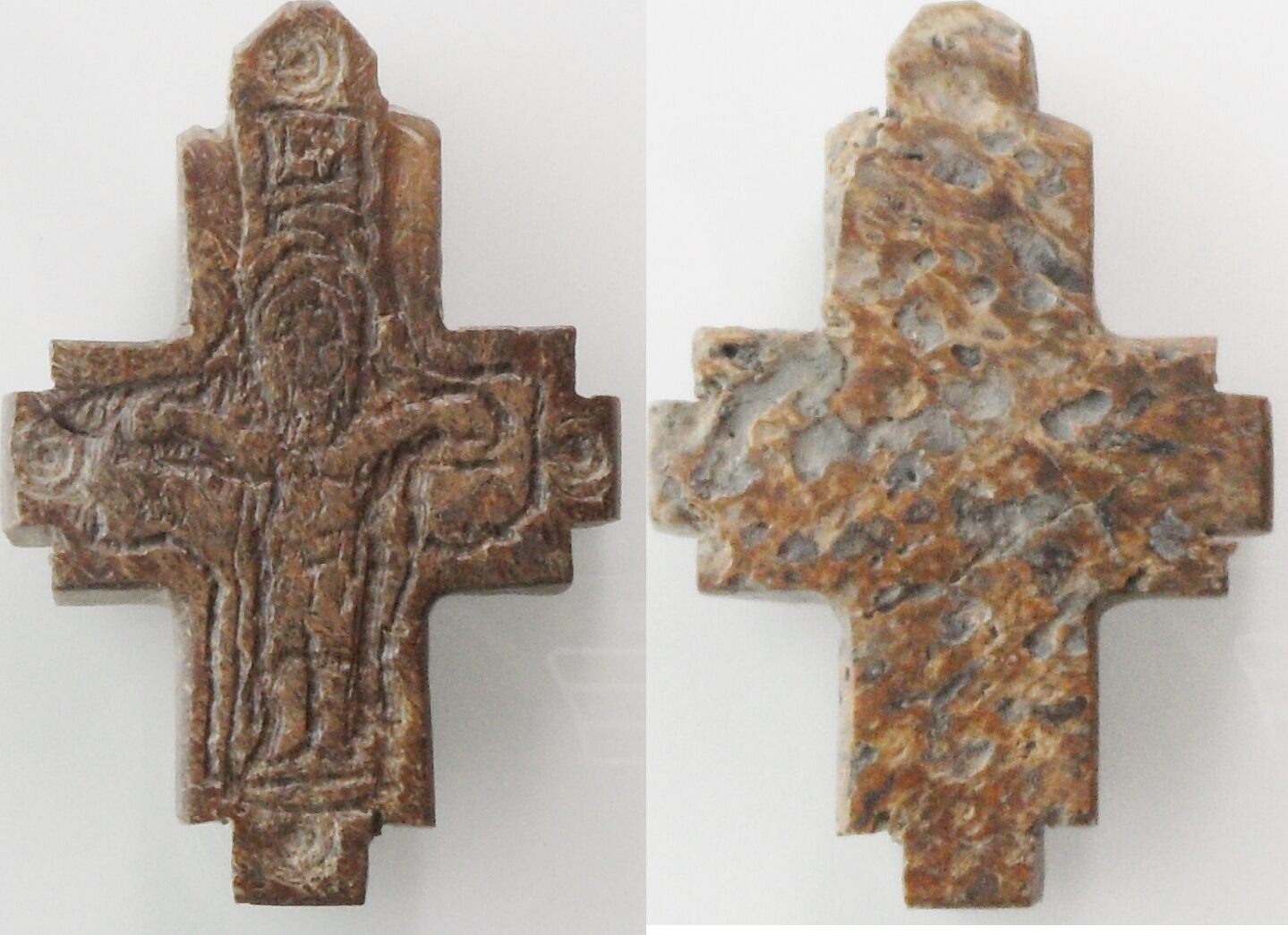 Central Europa Byzantine Medieval 9th to 14th century crucifix pendant ...