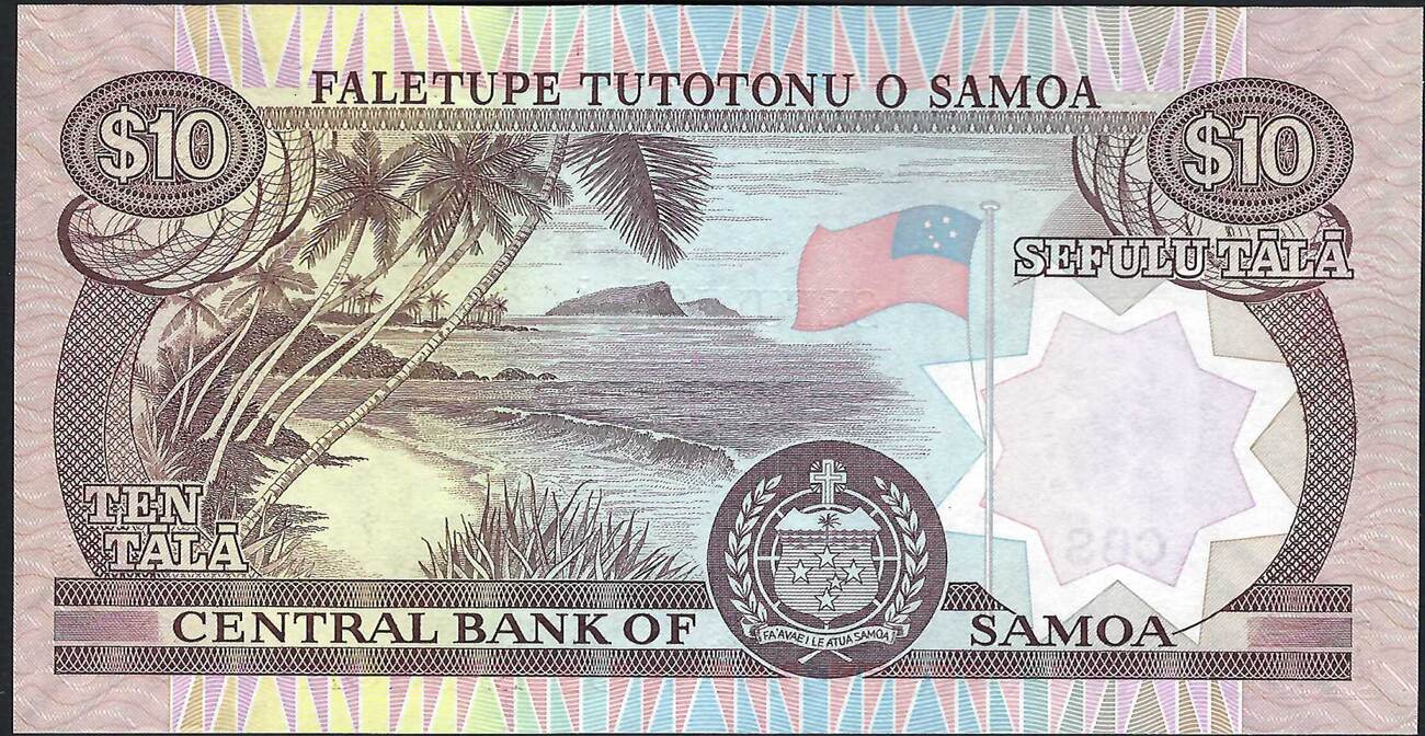 10 Tala 2002 Central Bank of Samoa NEUF | MA-Shops