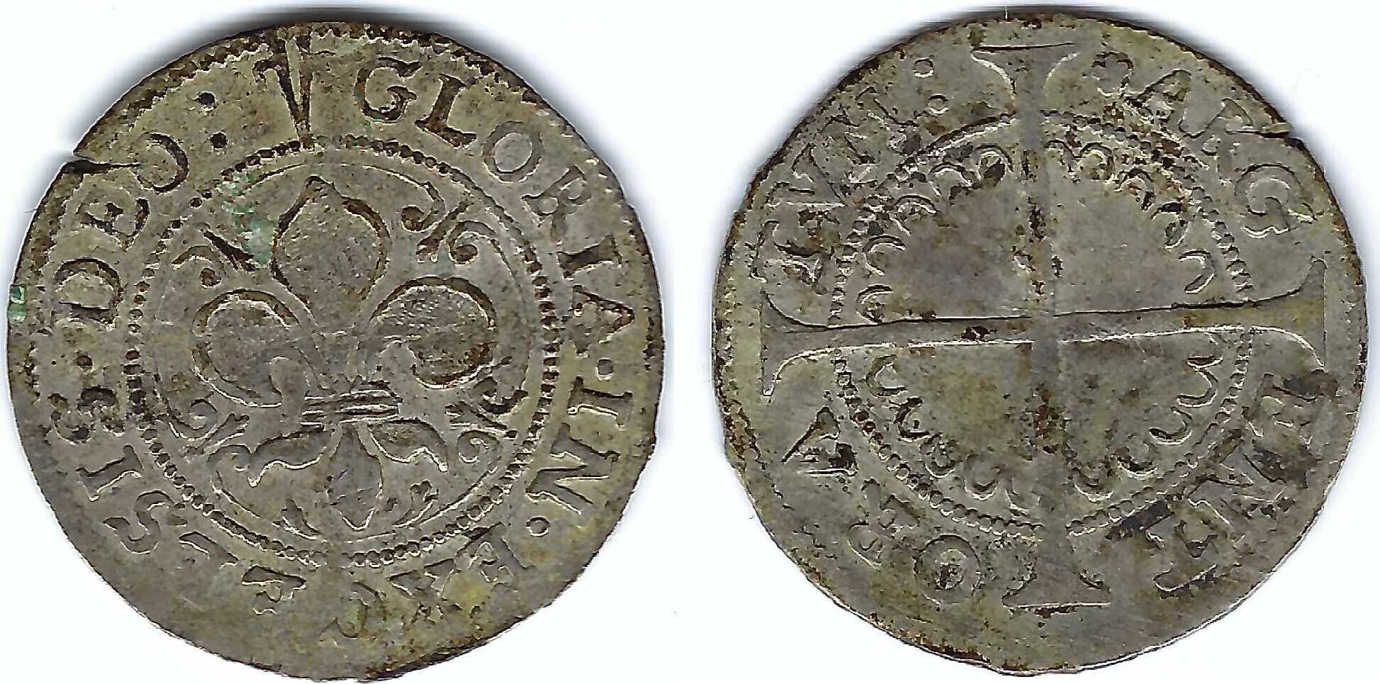 Alsace / Elsass / Strasbourg / Straßburg Vierer 15è - 16è siècle Ville ...