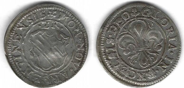 Alsace / Elsass / Strasbourg / Straßburg 2 Kreuzer 1623 - 1640 Ville de ...