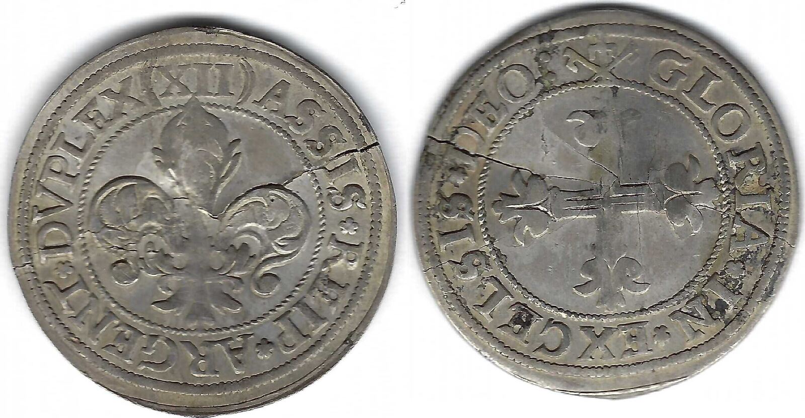 Alsace / Elsass / Strasbourg / Straßburg XII Kreuzer 16 è siècle Ville ...