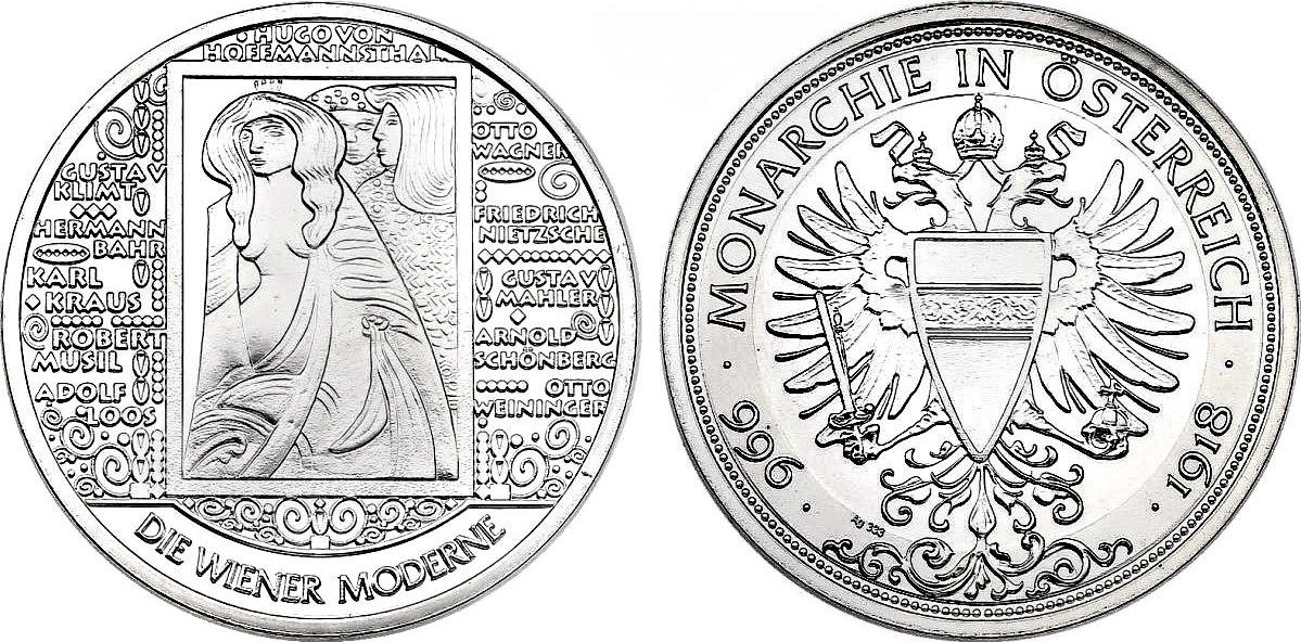 Ag-Medaille o.J. Serie Monarchie in Österreich (996 - 1918) - Die ...