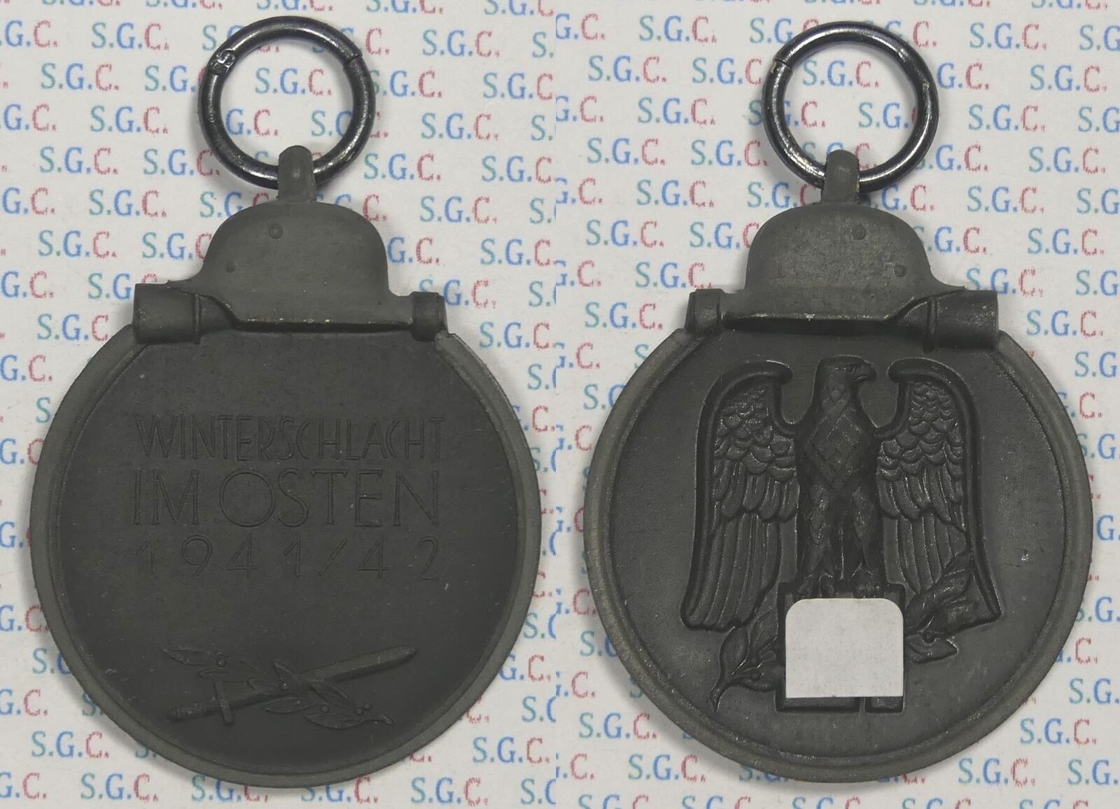 Drittes Reich 1941 / 1942 Medaillen, Winterschlacht im Osten, ohne Band ...