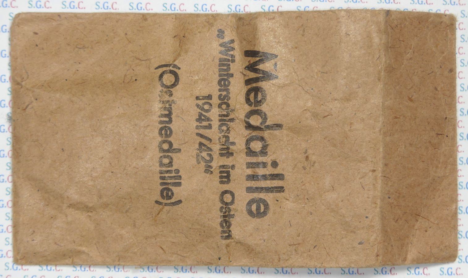 Drittes Reich 1941 / 1942 Medaillen, Winterschlacht im Osten, ohne Band ...