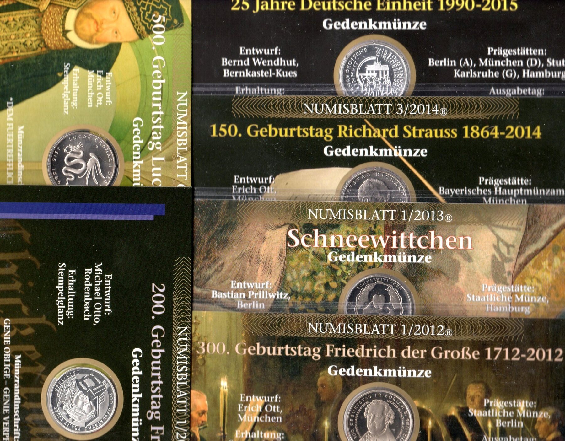 Bundesrepublik 285 Euro LAGERRÄUMUNG! Komplett-Sammlung 26x €10 ...