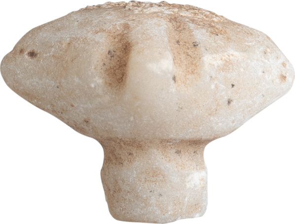 Chalcolithic Period, ca. 3300- 3 Anatolian Marble Kiliya Idol Head ...