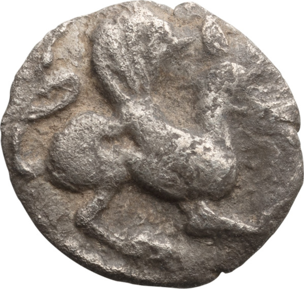 Ancient Greek 5. Jahrhundert v. Chr Troas, Assus. 1/8 Obol | MA-Shops